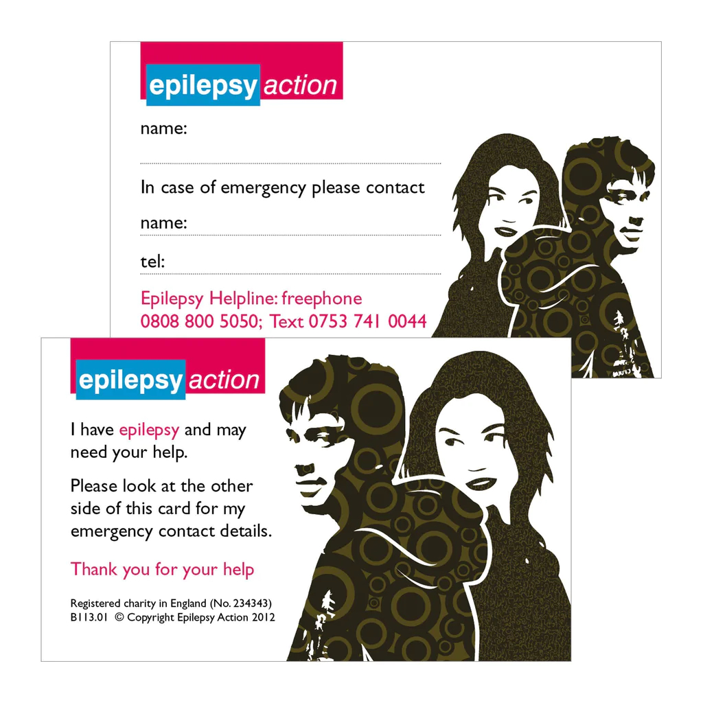 ID and helpline cards Archives - Epilepsy Action