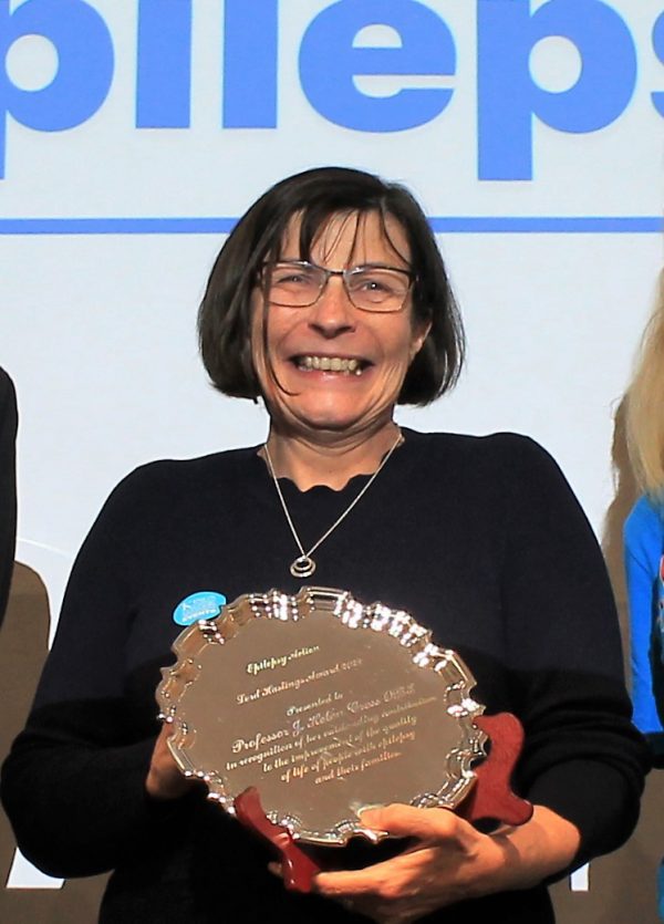 Prof Helen Cross receives Lord Hastings Award - Epilepsy Action