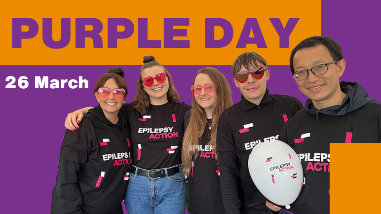 Be part of Purple Day 2025 - Epilepsy Action